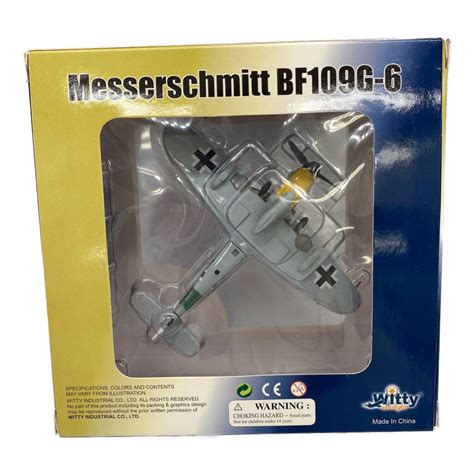 Witty Wings ウイッティ ウイングス 航空機 Die Cast Metal Messerschmitt Bf109g 6｜トレフ