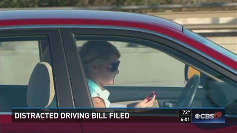 Distracted Driving Bill Filed Cbs19tv