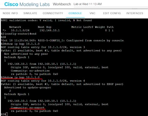 Bgp Community No Export