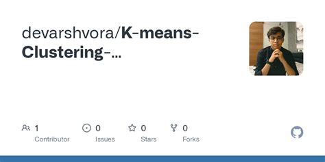 Github Devarshvorak Means Clustering Implementation