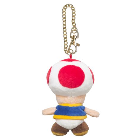 Plush Keychain Toad Super Mario All Star Collection Meccha Japan