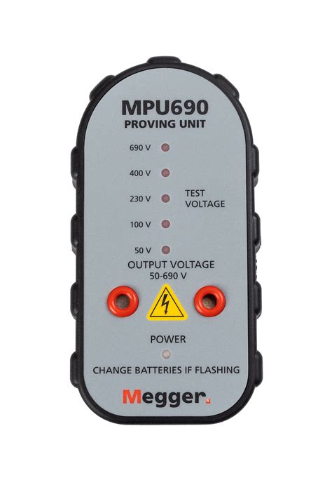 Proving Unit Board Equipment Megger Proving Unit Visual Management