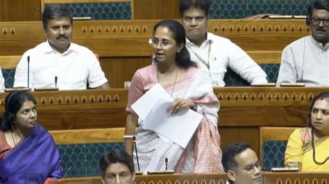 Greatness Why Oppn Mp Supriya Sule Praises Pm Modi In Lok Sabha India News Zee News