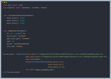 Sergi Carrion Senior Technical Artist Python Pydantic And