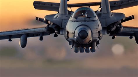 A10 Warthog Em Voo Creative Fabrica