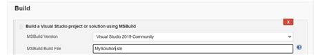 C Msbuild Exe Is Not Recognized Command After Build In Jenkins Stack Overflow
