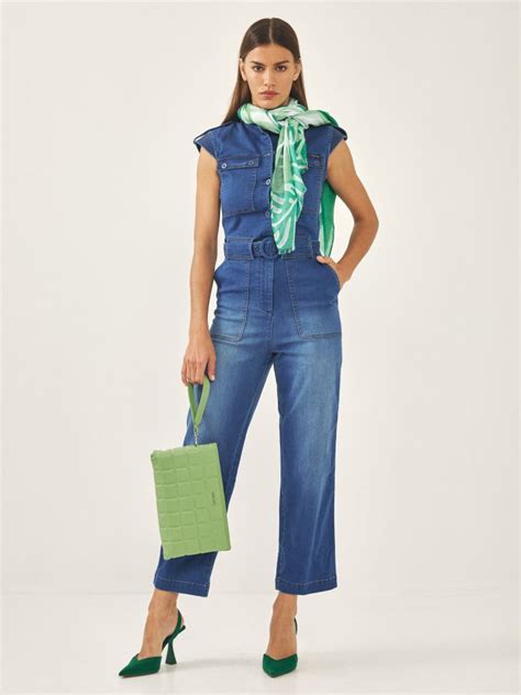 אוברול גינס כיסים Golbary