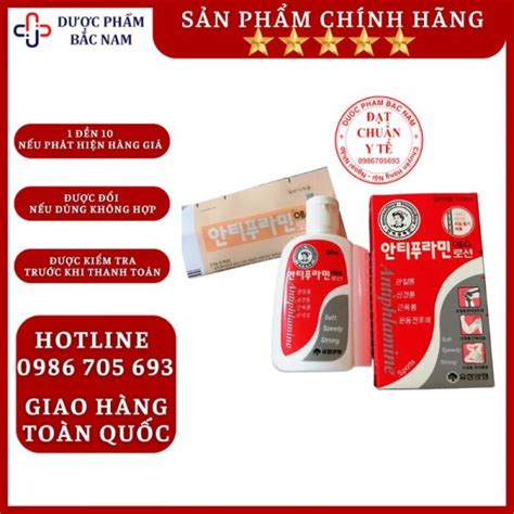 Antiphlamine dầu xoa bóp Hàn Quốc ml hộp Dược Phẩm Bắc Nam