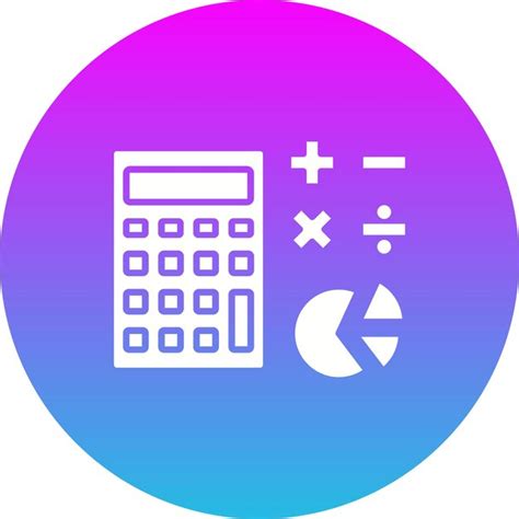 수학 아이콘 프리미엄 벡터