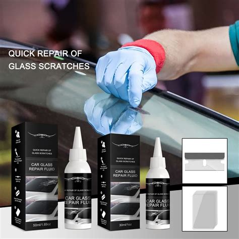 Car Windshield Crack Kit Glass Crack Scratch Scratch Portable Crack