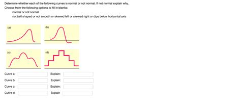 Solved Determine Whether Each Of The Following Curves Is Chegg Com