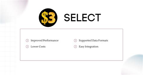 Querying Data Using Amazon S3 Select AWS Yarn