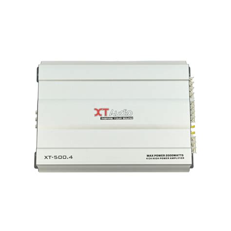 4ch Amplifiers Xt Audio