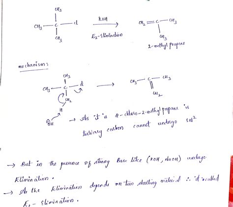 Solved CH CCl KOH Reacts By Course Hero