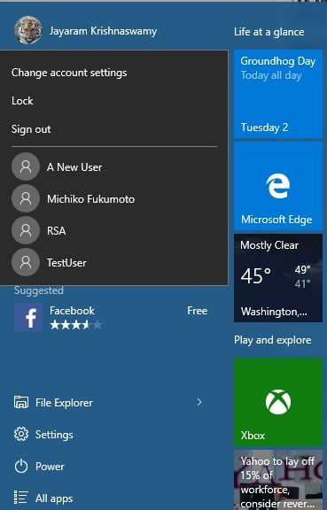 HodentekHelp How Do You Log On As A Different User In Windows
