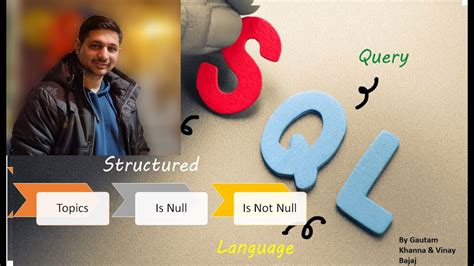 IS NULL And IS NOT NULL In SQL Tutorial Hindi YouTube