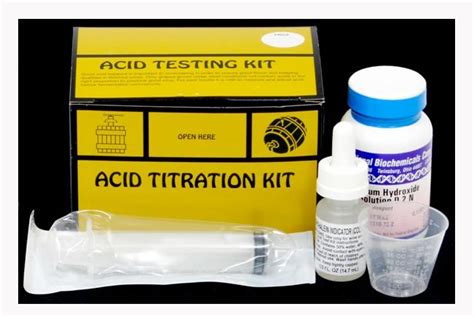 Acid Testing Kit Buckeye Winery