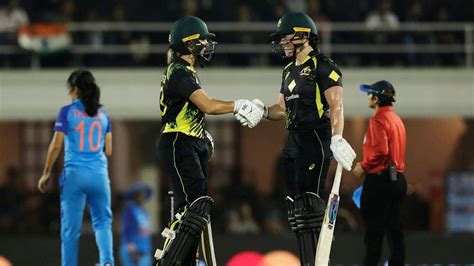 Ind W Vs Aus W Head To Head Ind W Vs Aus W T20 Head To Head Record In