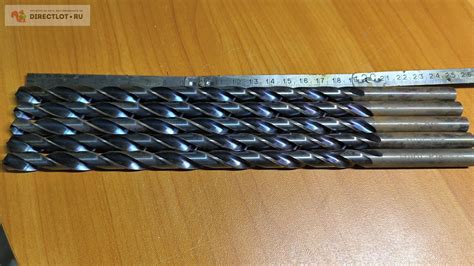 Сверло длинное 10 0 Р18 250mm купить в Брянске цена 2800 Р на Directlot Ru Сверла продам
