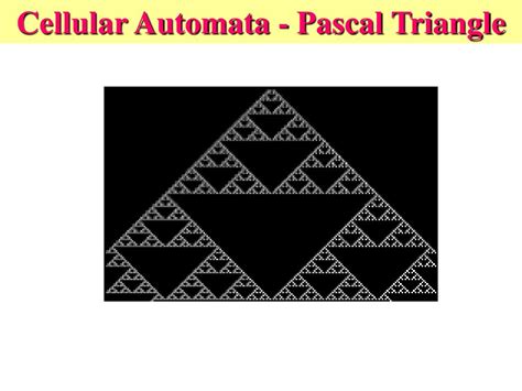Ppt Cellular Automata Powerpoint Presentation Free Download Id 1227446