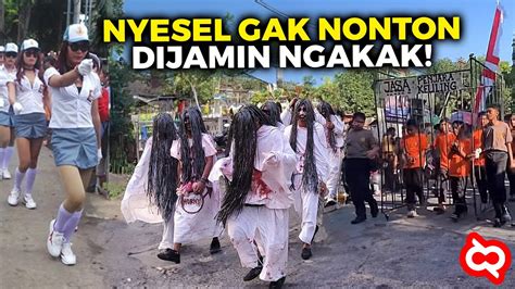 Aksi² Lucu Peserta Gerak Jalan Kreasi Se Indonesia Paling Kocak Bikin Semua Penonton Ngakak