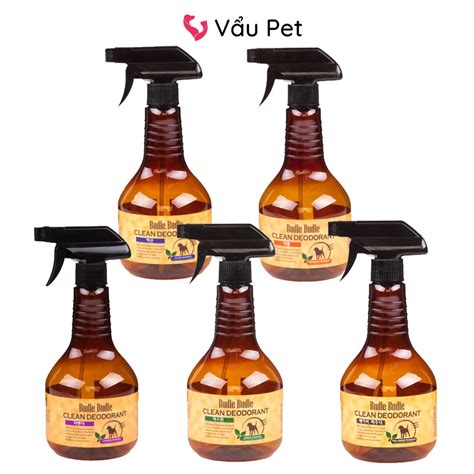 Xịt Khử Mùi Cho Chó Mèo Budle Budle 530ml Dưỡng Lông Diệt Khuẩn Xịt