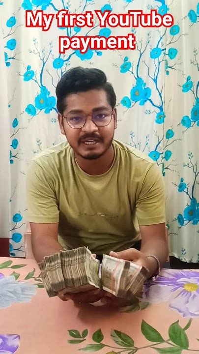 My First Youtube Payment Youtube Firstyoutubepayment Viral Shorts