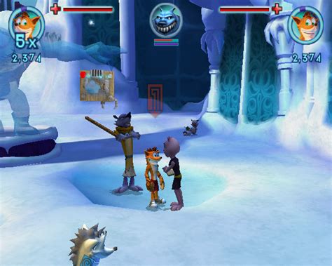 Screenshot Of Crash Mind Over Mutant Playstation 2 2008 Mobygames