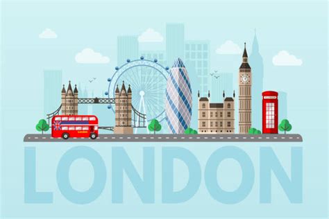310 London Eye Stockillustraties Royalty Free Vector Illustraties En