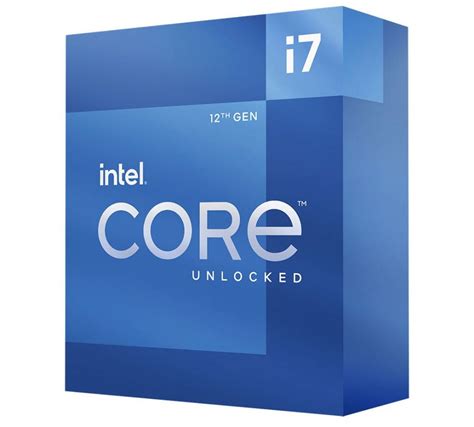Intel I7 12700k Cpu 3 6ghz 5 0ghz Turbo 12th Gen Lga1700 12 Cores 20