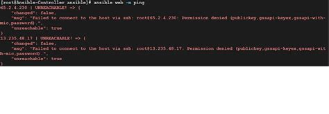 Ansible Using Root User To Ping Get Help Ansible