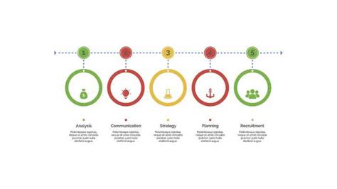 Diagram Showing The Stages Of Business Process PowerPoint Template Free Download Pikbest