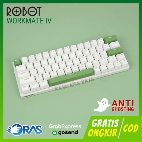 Jual Keyboard Gaming Mechanical Mekanikal PC Laptop Komputer Kabel USB Type C Mecha Robot