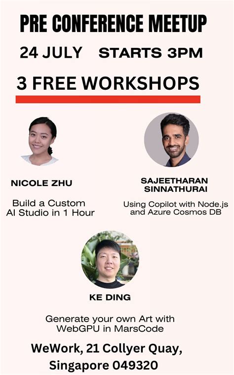 Cityjs Conferences On Linkedin We Got A Free Meetup With 3 Workshops