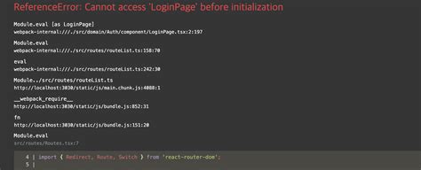 Cannot Access Before Initialization