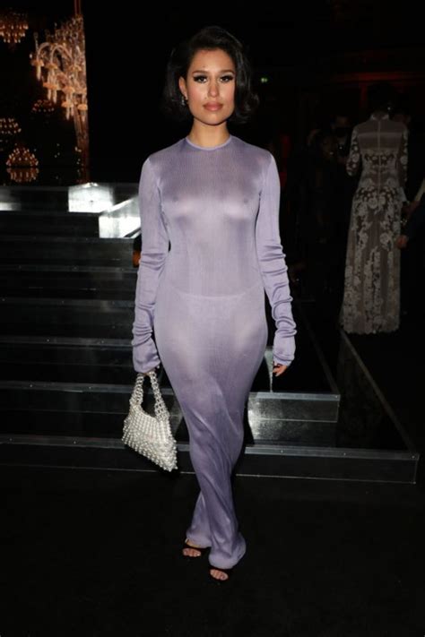 Singer Raye See Through Dress And Braless Tits 25 Photos The Fappening