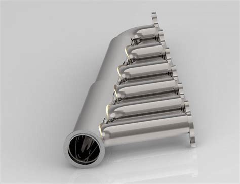 Ford 4l Barra Modular Turbo Header Front Exit