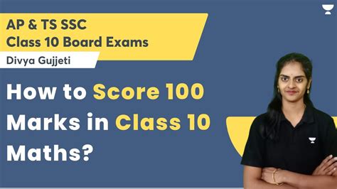 How To Score 100 Marks In Class 10 Maths Class 10 Board Exam I Session