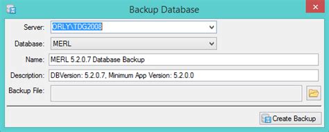 Back Up Move Restore A Database