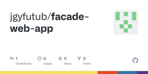 Github Jgyfutubfacade Web App