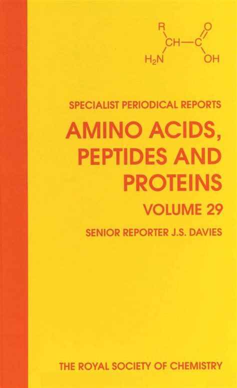 Amino Acids Peptides And Proteins Books Gateway Royal Society Of