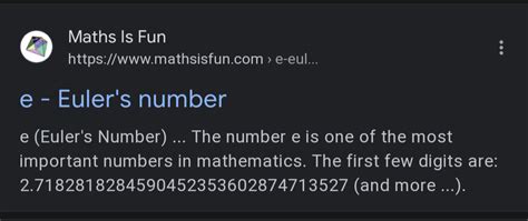 Euler Number R Okbuddygenshin