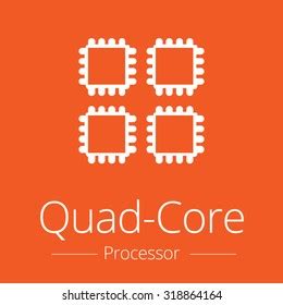 Quad Core Processor Images Stock Photos Vectors Shutterstock