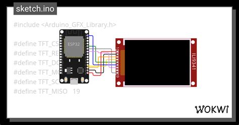 Ili9341 Shape Sample Copy Wokwi Esp32 Stm32 Arduino Simulator