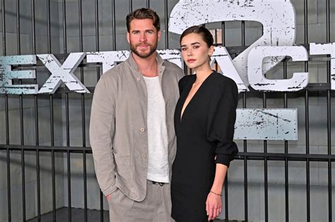 Liam Hemsworth Attends F1 Race With Girlfriend Gabriella Brooks An