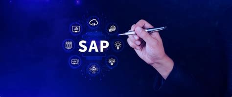 Premium Photo Sap System Concept Sap System Application Products Business Process Automation