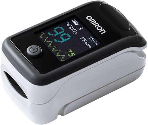 OMRON P300 Intelli IT Bluetooth-Fingerpulsoximeter zur Messung der ...