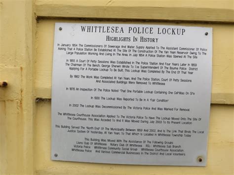 Whittlesea Township Local History Walk Walking Maps