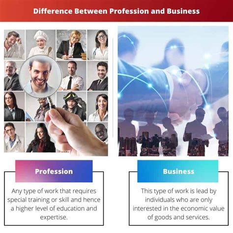 Business Vs Profession Difference And Comparison