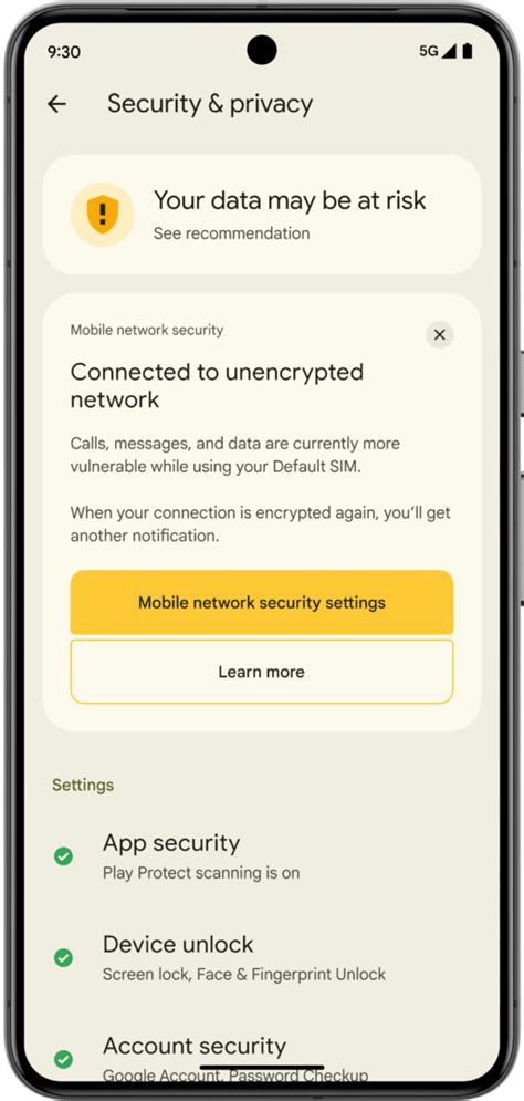 Why Android Mobile Network Security Changes Are A No Show Android Authority
